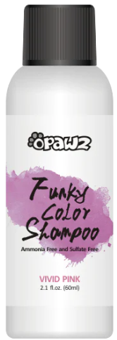 OPAWZ Funky Color Shampoo Vivid Pink 60ml – Groomeroutlet.com